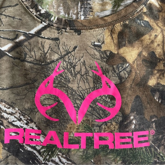 Realtree | Tops | New Women Realtree Camo Hunting Short Sleeve Tee Top ...